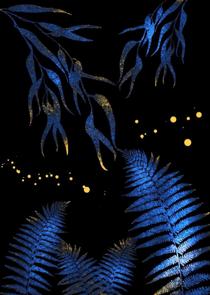 'Burning nature' Poster, picture, metal print, paint by Magic Apes ...