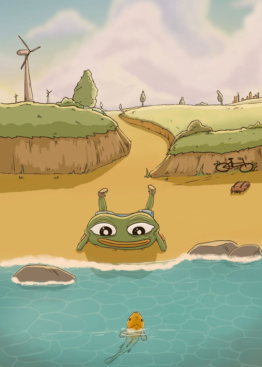 'Hey there buddy' Poster, picture, metal print, paint by H3NRYxP | Displate