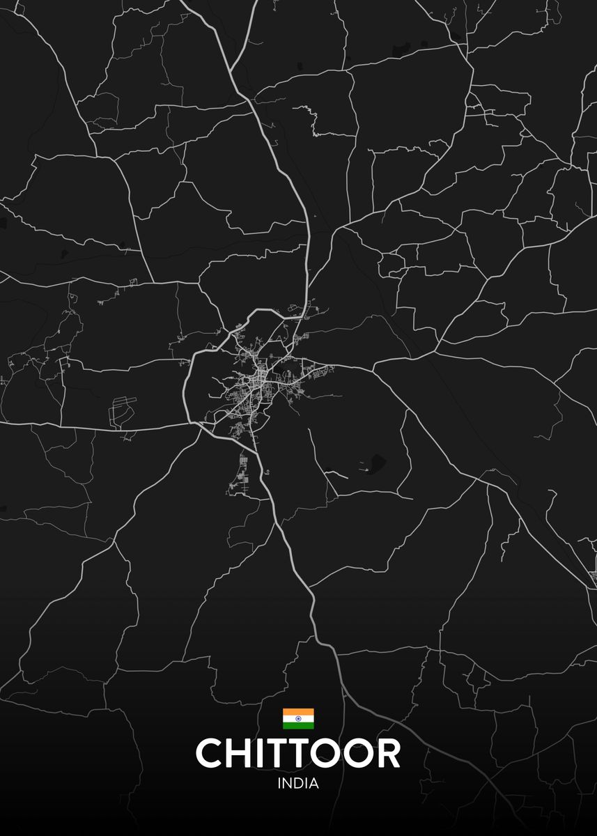 'Chittoor IN' Poster by IMR Designs | Displate