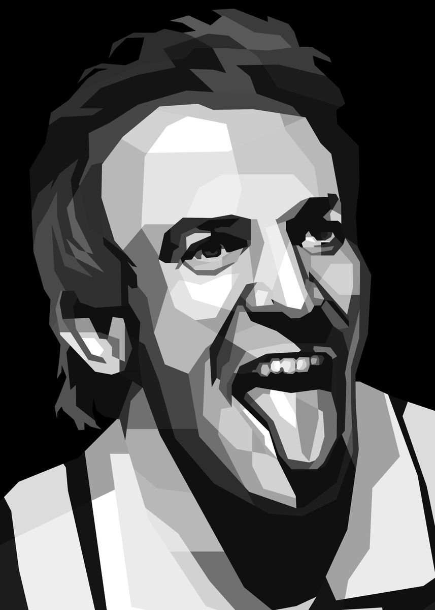 'Del Piero Legends' Poster, picture, metal print, paint by Jos Wazowski ...