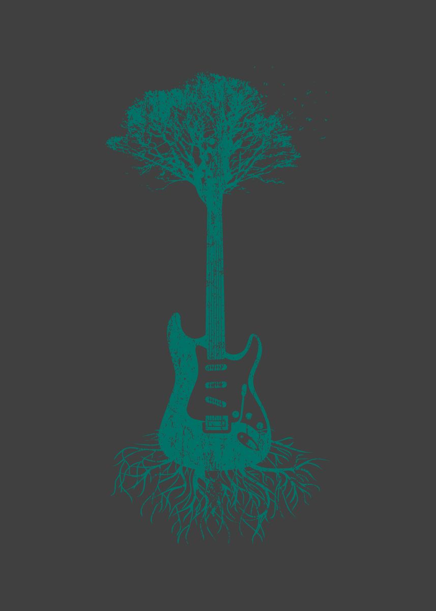 'Guitarist E Guitar Player' Poster by CrownMerch | Displate