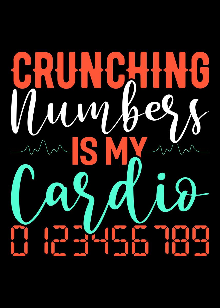 'Accountant CPA Analyst' Poster, picture, metal print, paint by ...