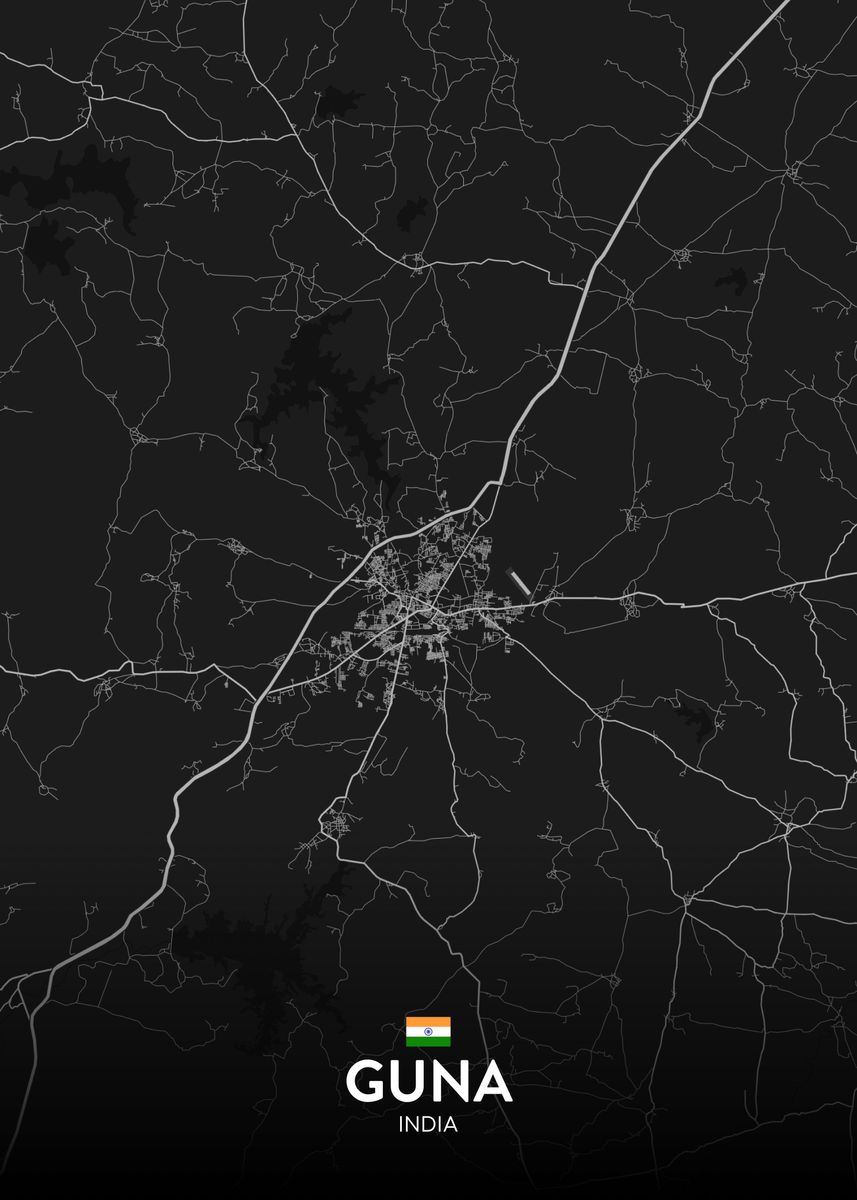 'Guna IN' Poster, picture, metal print, paint by IMR Designs | Displate