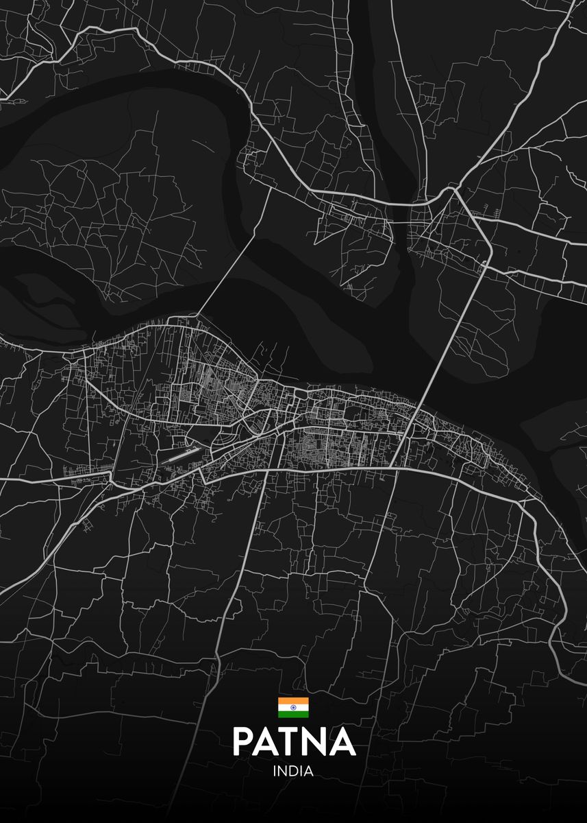 'Patna IN' Poster by IMR Designs | Displate