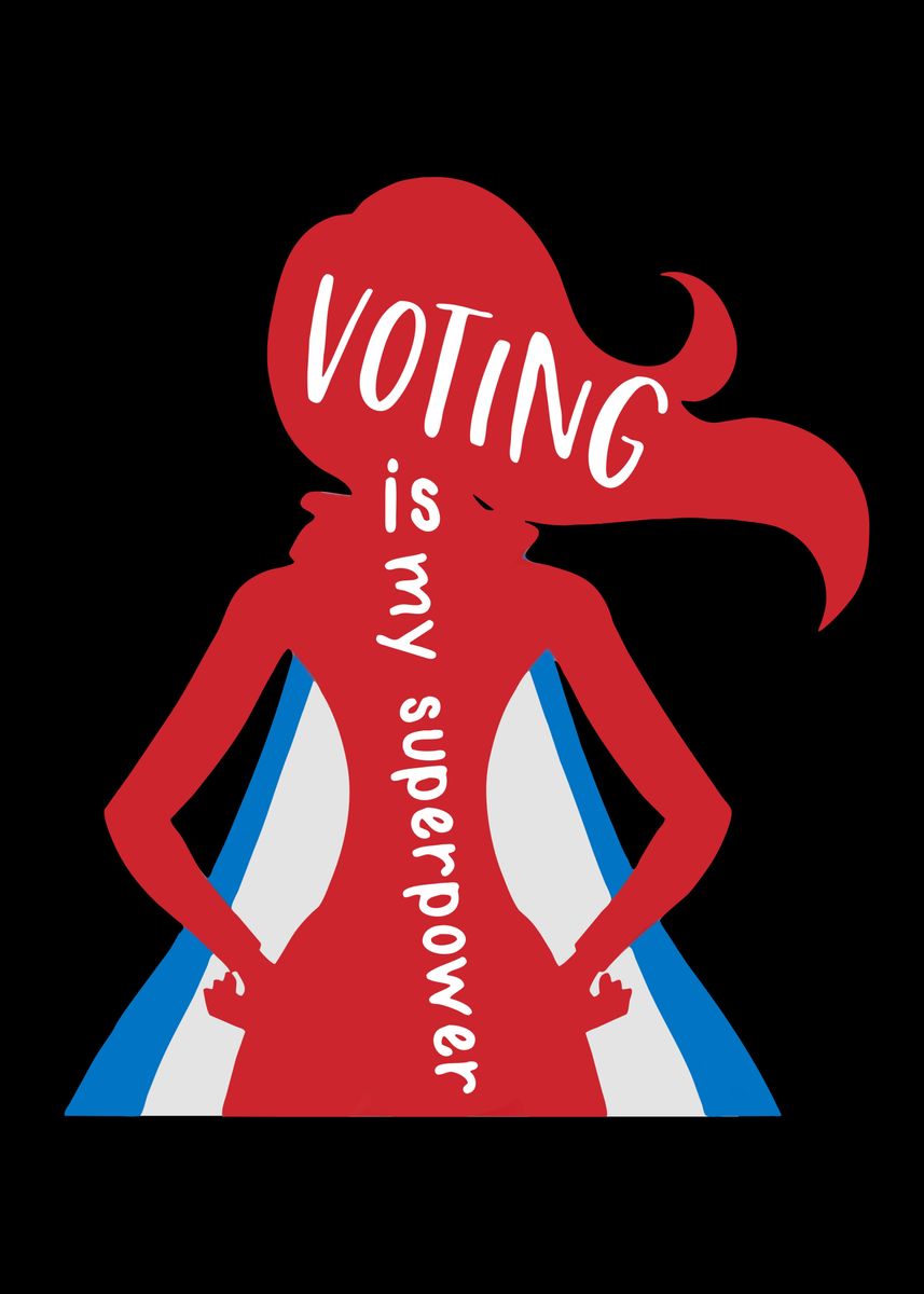 'Woman Vote' Poster by riyadi elyas rahmadi | Displate