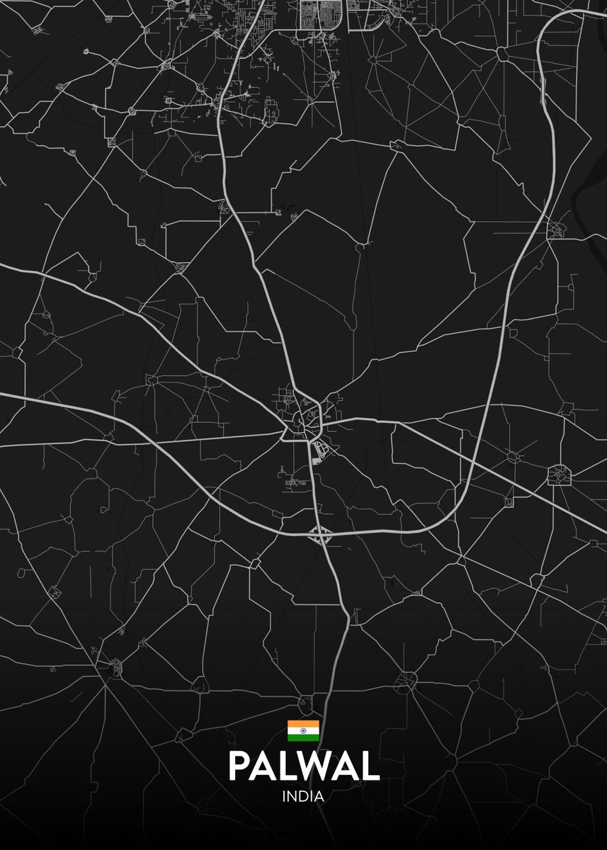 'Palwal IN' Poster by IMR Designs | Displate