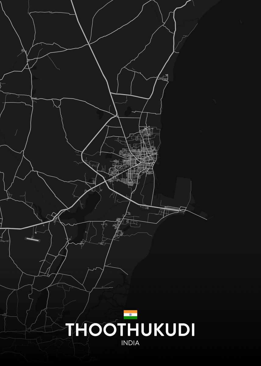 'Thoothukudi IN' Poster, picture, metal print, paint by IMR Designs ...