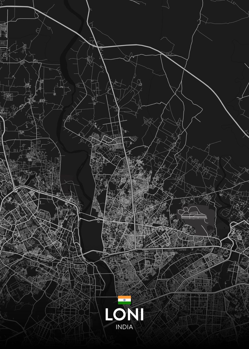 'Loni IN' Poster, picture, metal print, paint by IMR Designs | Displate