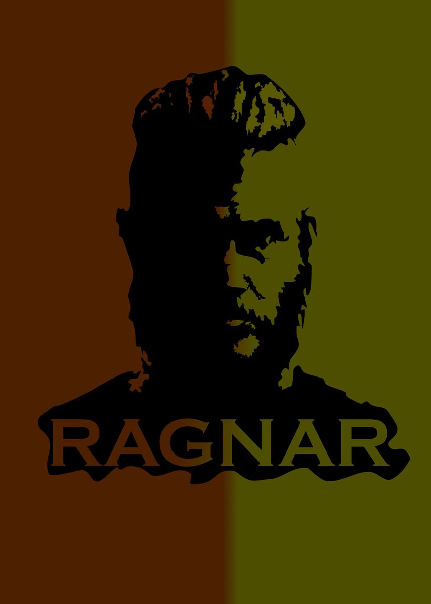 'Ragnar Lothbrok' Poster, picture, metal print, paint by Alita marquez ...