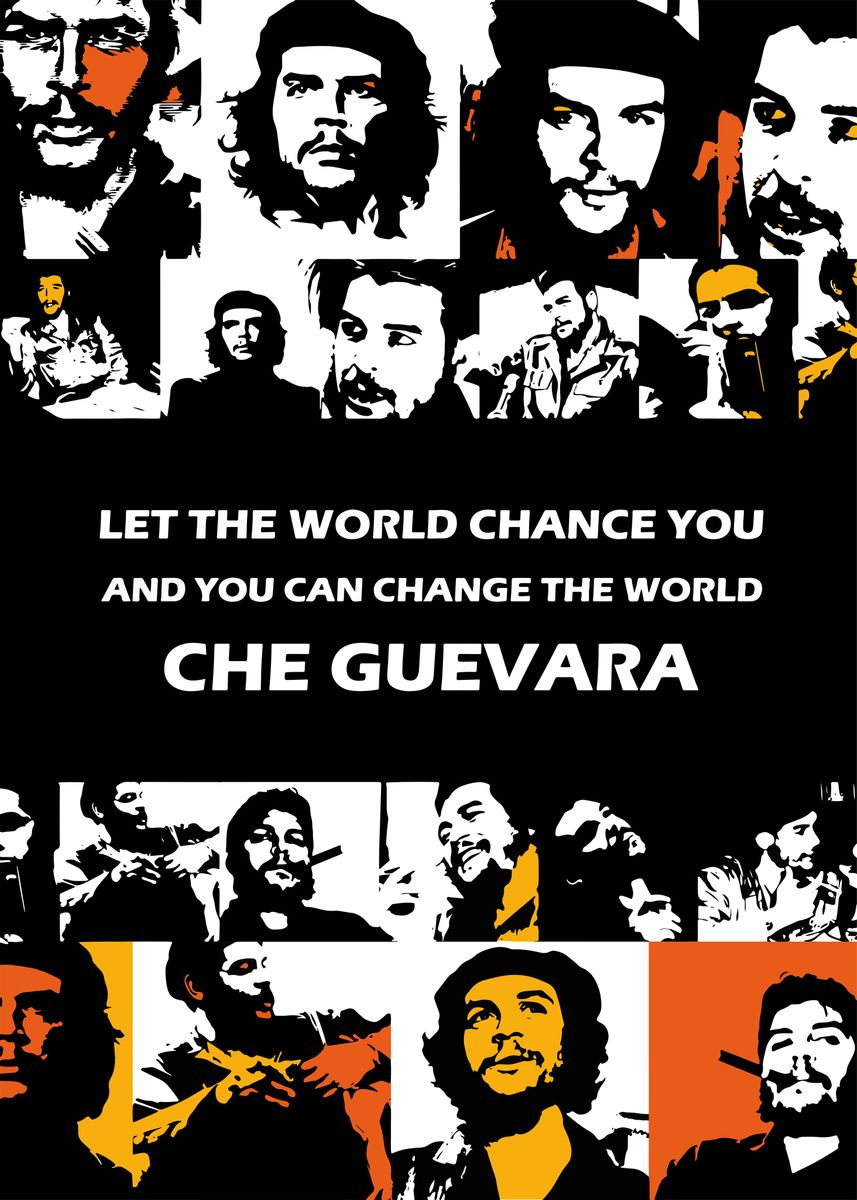 'Che Guevara' Poster, picture, metal print, paint by Dinh Thi Oanh ...
