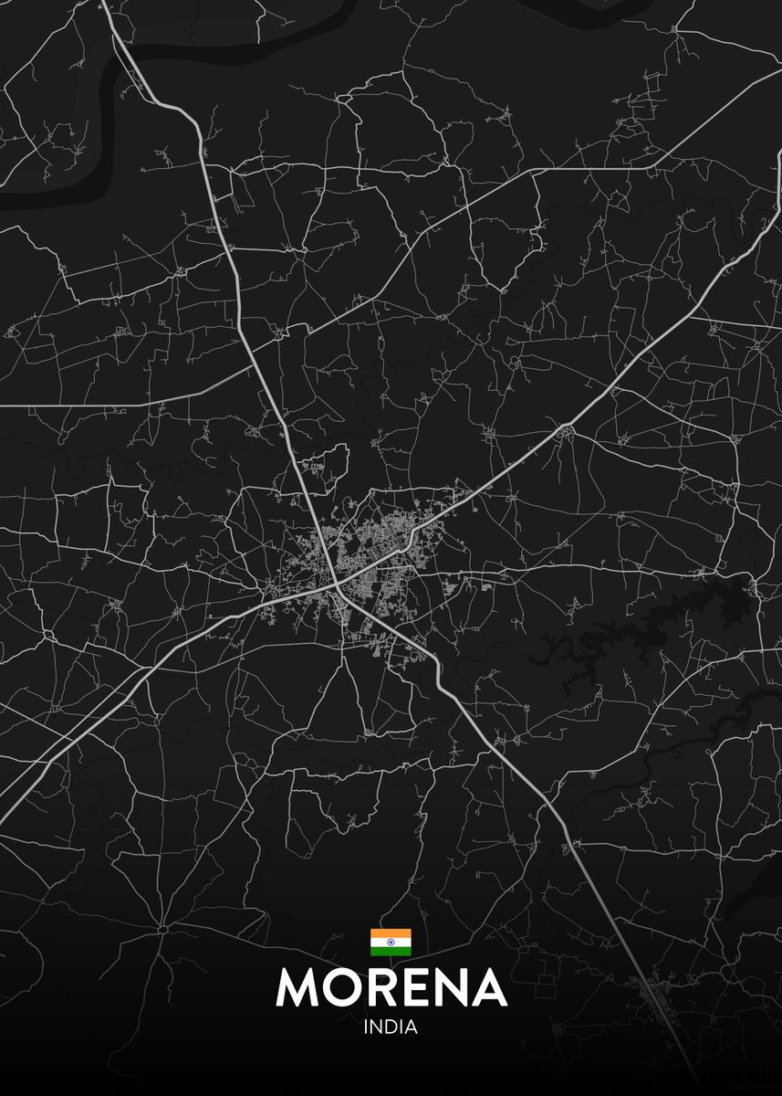 'Morena IN' Poster by IMR Designs | Displate