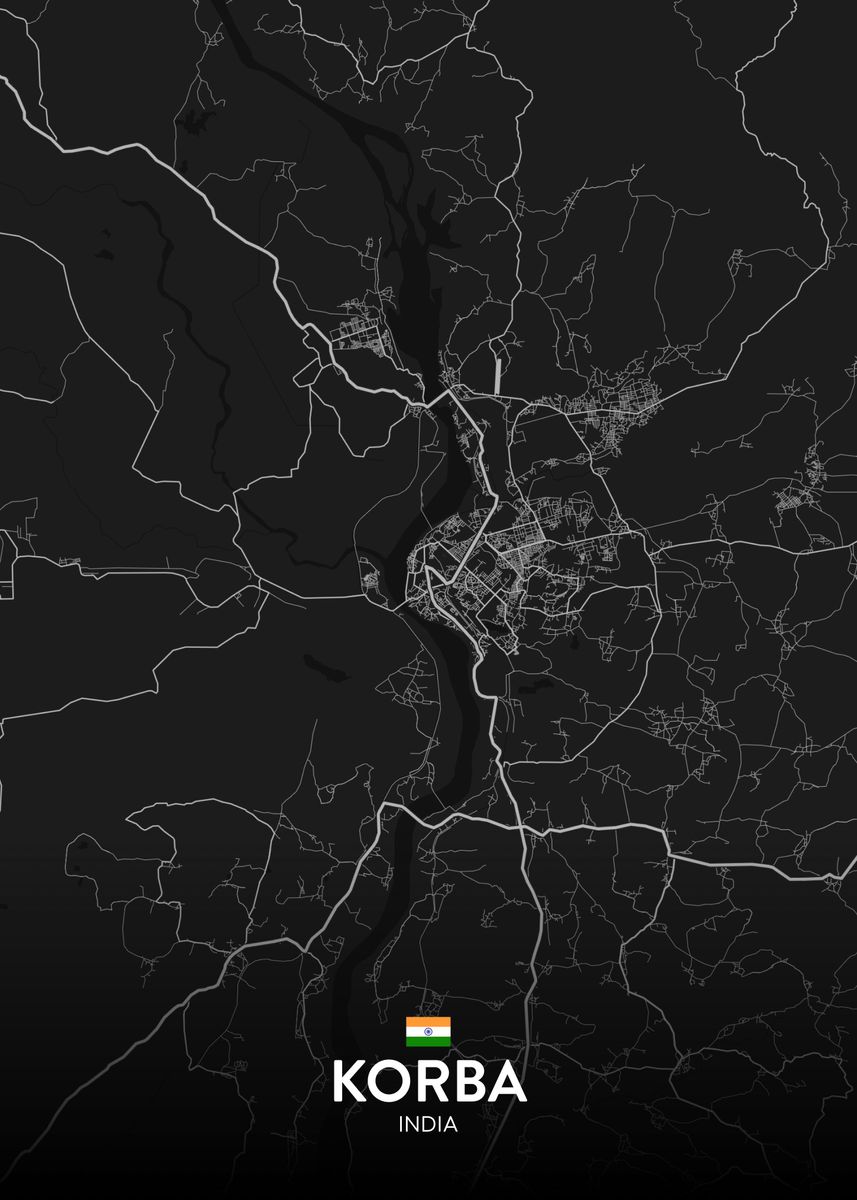 'Korba IN' Poster by IMR Designs | Displate