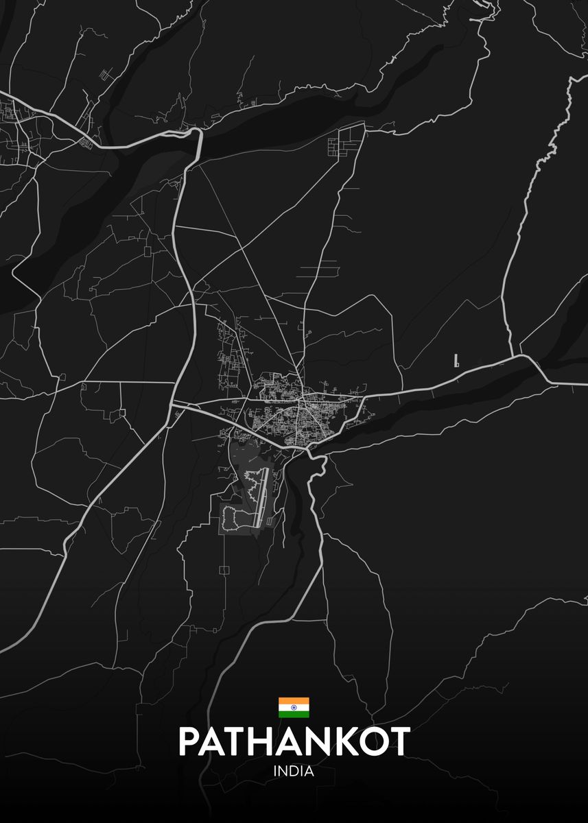 'Pathankot IN' Poster by IMR Designs | Displate