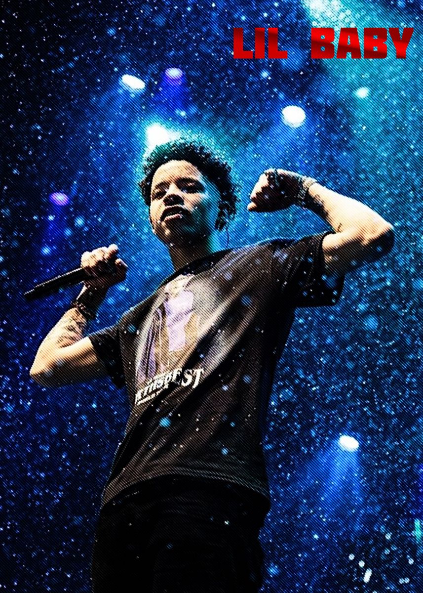 'Lil Baby Rapper' Poster, picture, metal print, paint by Hawysia Leyna ...