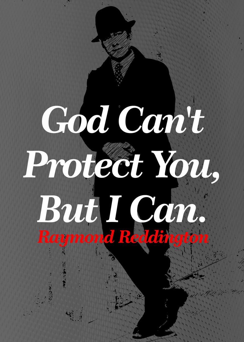 'Raymond Reddington Quotes' Poster by Riska Fzh | Displate