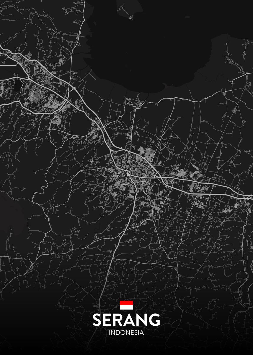 'Serang ID' Poster by IMR Designs | Displate