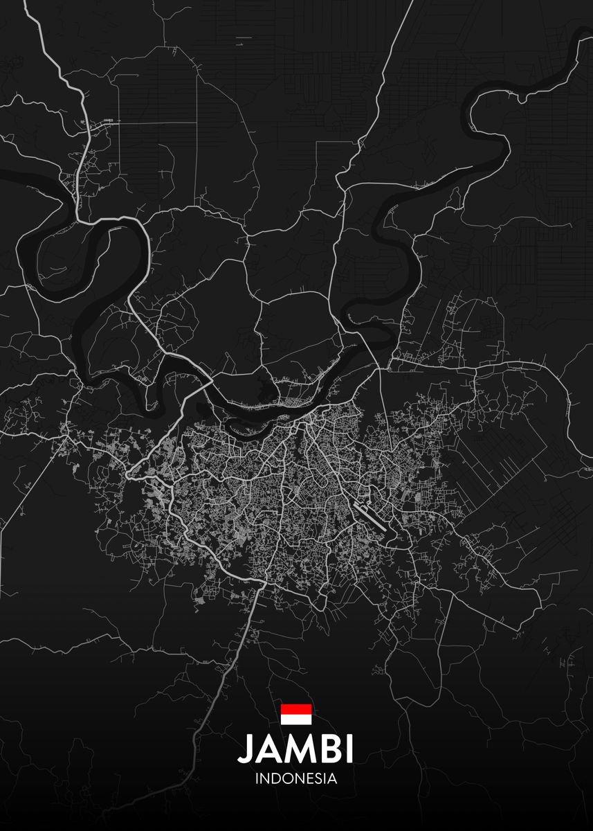 'Jambi ID' Poster by IMR Designs | Displate