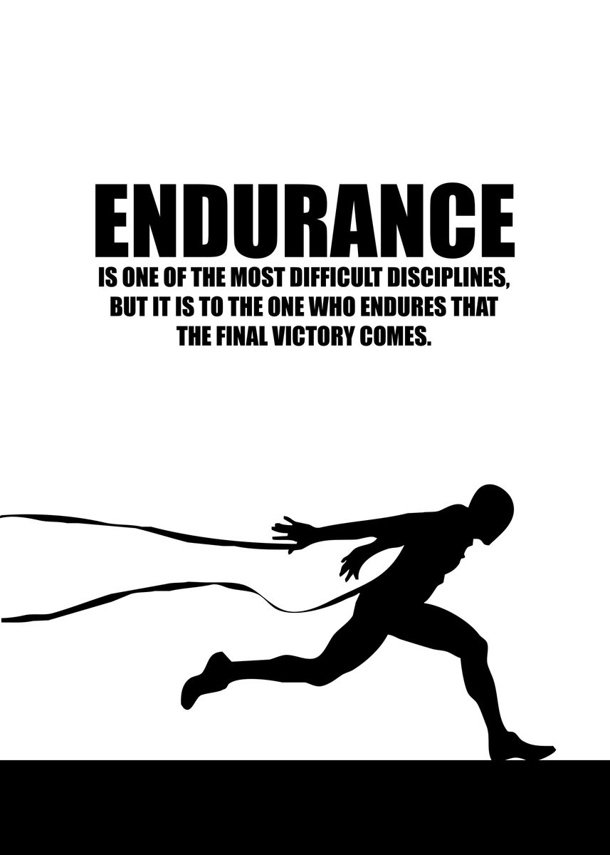 'Endurance' Poster, picture, metal print, paint by ABConcepts | Displate