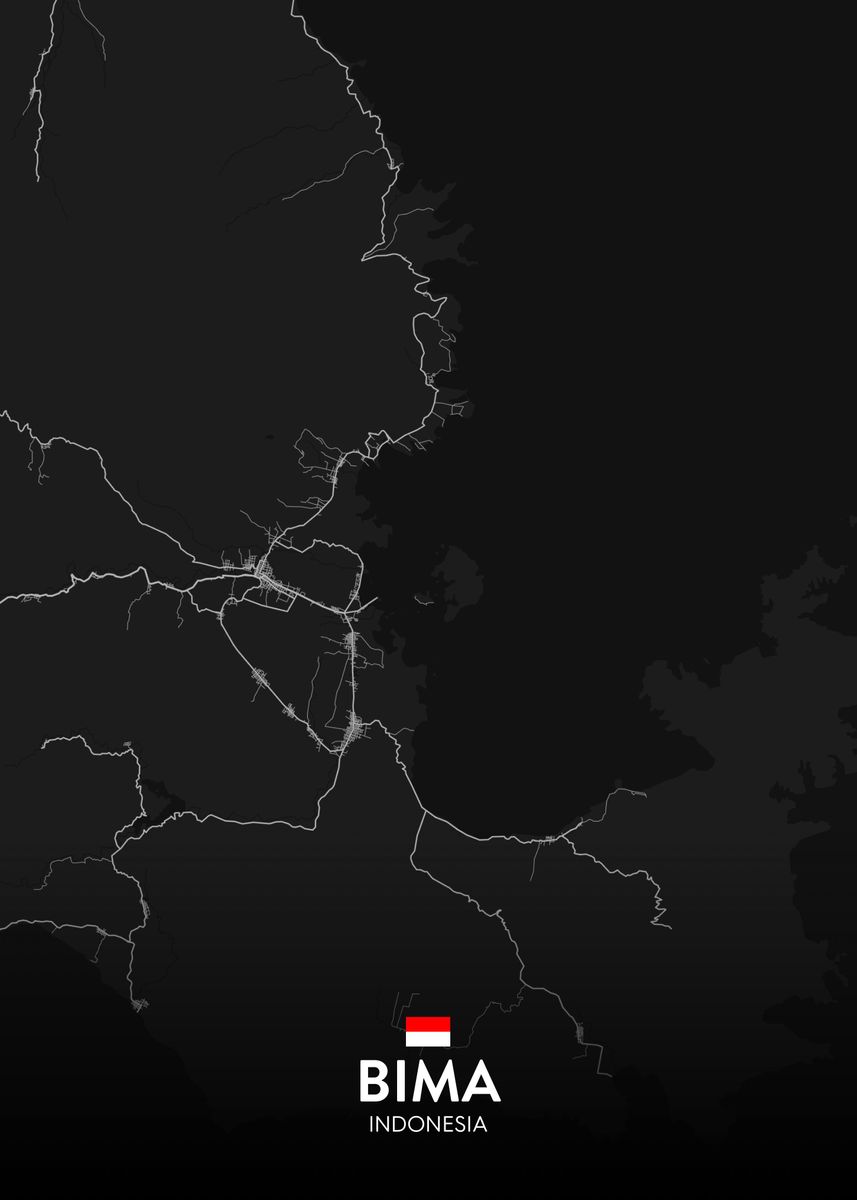 'Bima ID' Poster, picture, metal print, paint by IMR Designs | Displate