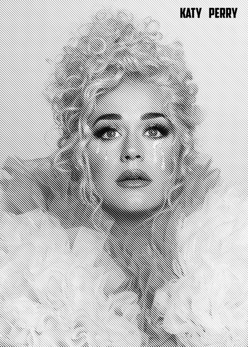 'Katy Perry Singer' Poster, picture, metal print, paint by Kimberly ...