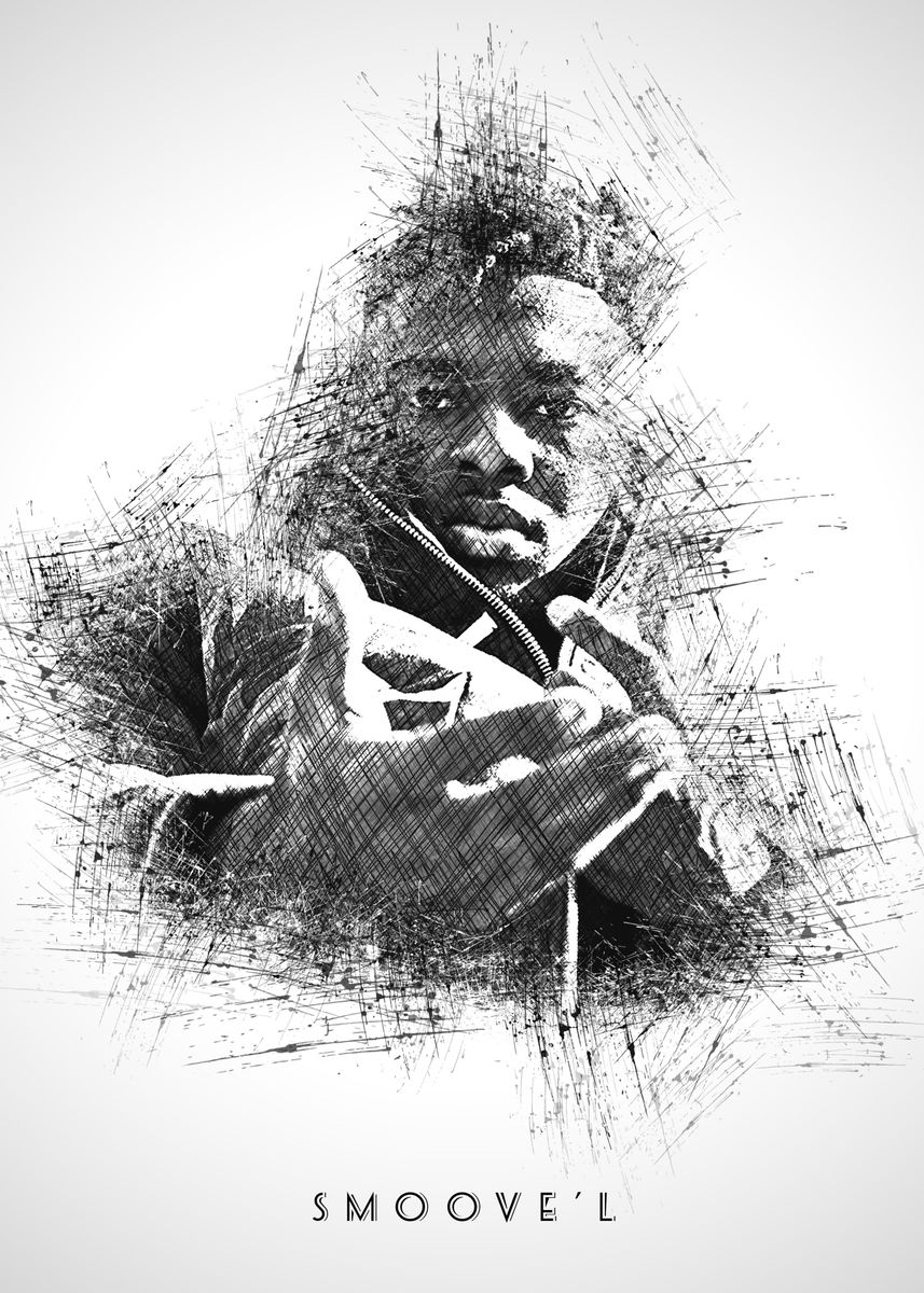 'Smoove L' Poster, picture, metal print, paint by Clay Williams | Displate