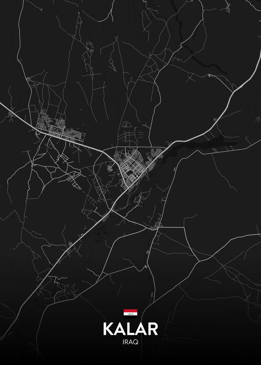 'Kalar IQ' Poster, picture, metal print, paint by IMR Designs | Displate