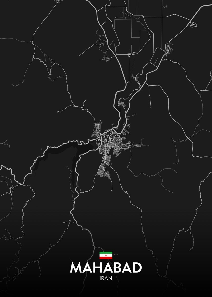 'Mahabad IR' Poster by IMR Designs | Displate