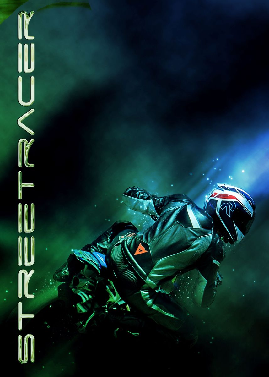 'Street Racer 3' Poster, picture, metal print, paint by Petra ...