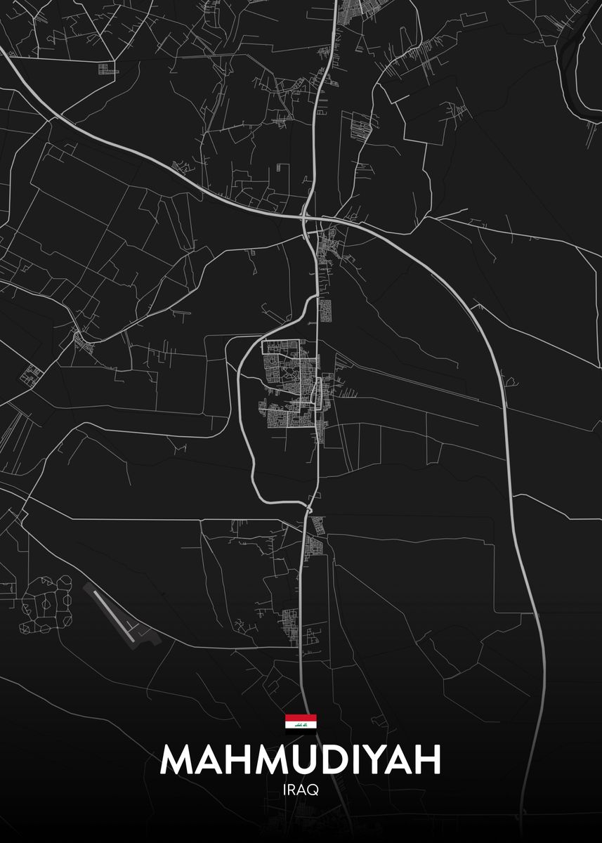 'Mahmudiyah IQ' Poster by IMR Designs | Displate