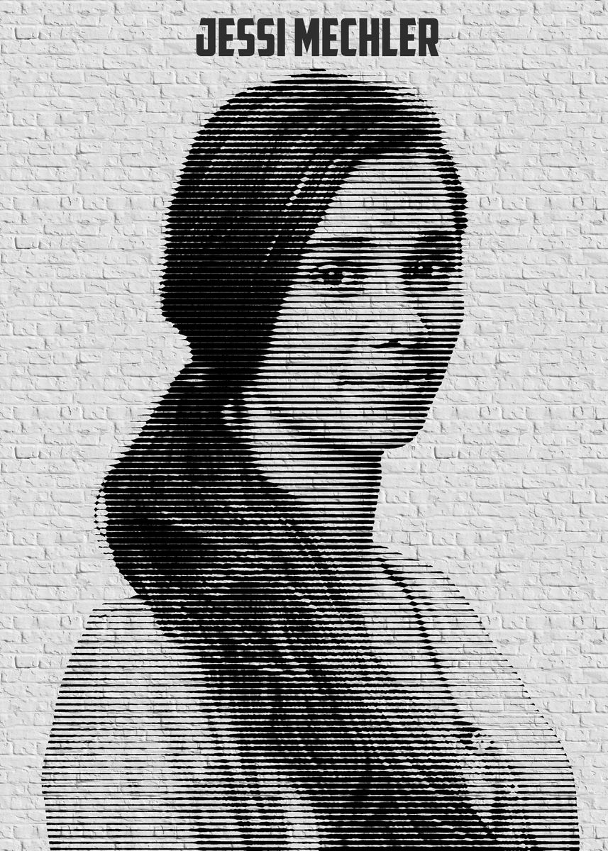 'Jessi Mechler' Poster, picture, metal print, paint by Poster ...