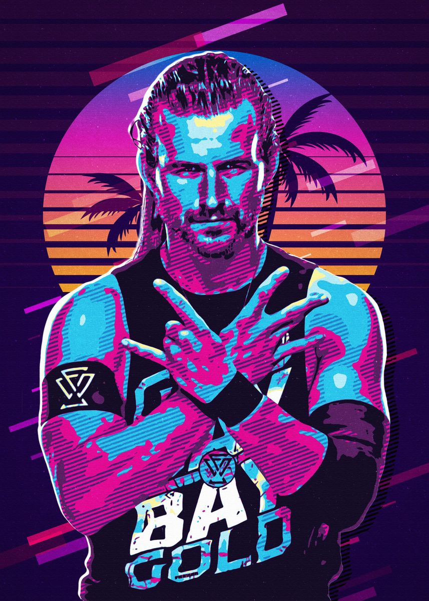 'Adam Cole' Poster, picture, metal print, paint by Paul C. Lane | Displate