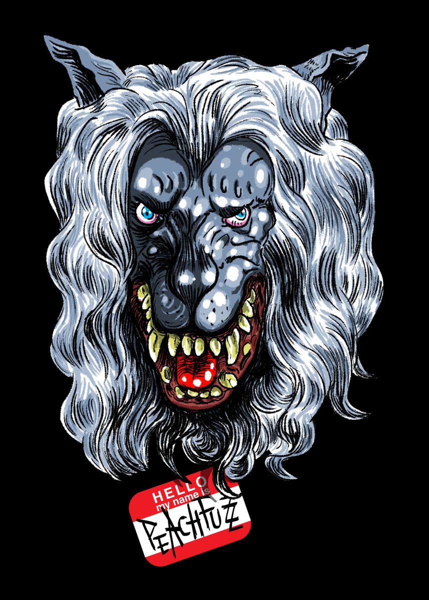 'Peachfuzz' Poster, picture, metal print, paint by Dalibor Novak | Displate