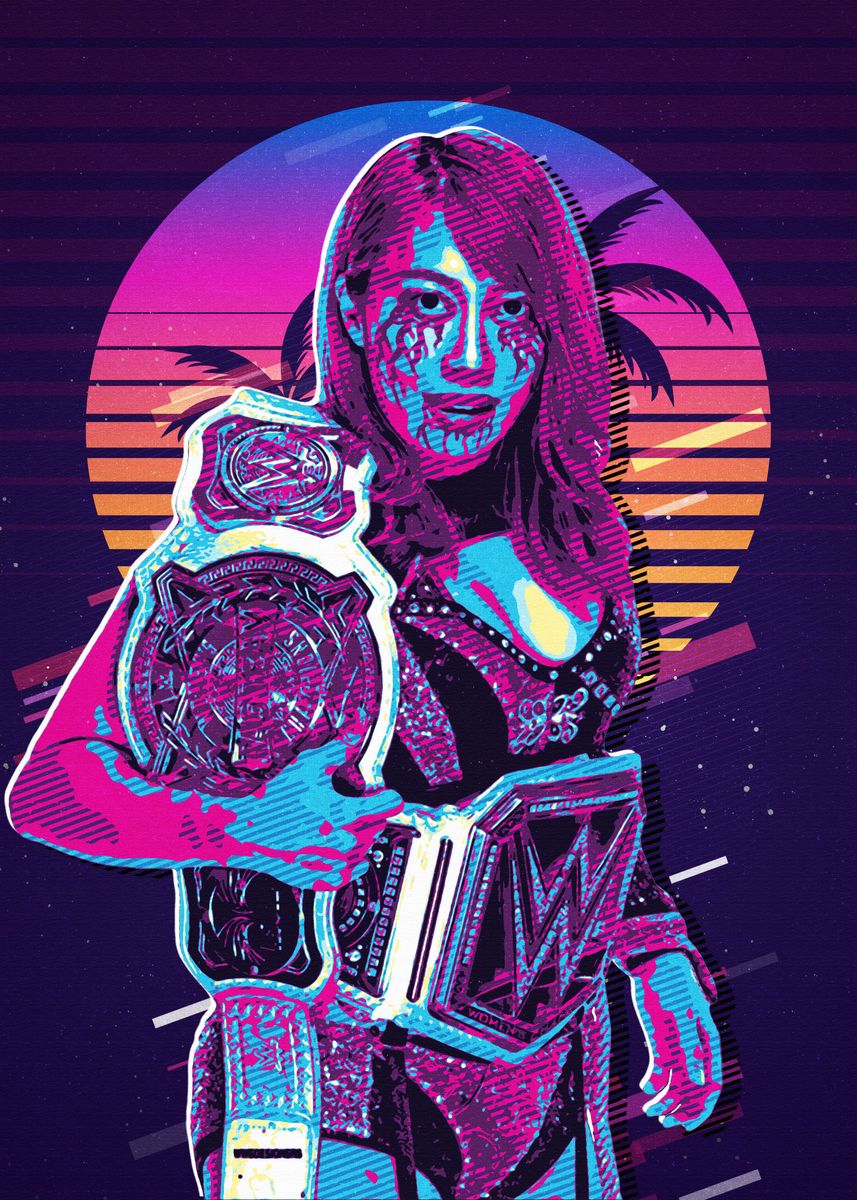 'Asuka' Poster, picture, metal print, paint by Paul C. Lane | Displate