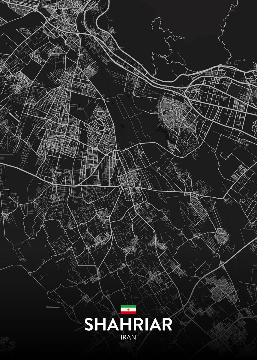 'Shahriar IR' Poster, picture, metal print, paint by IMR Designs | Displate