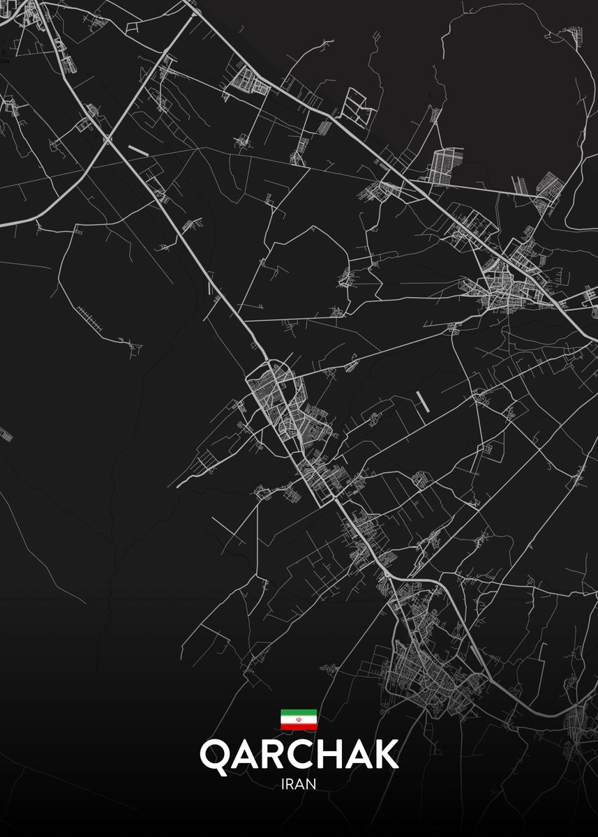 'Qarchak IR' Poster by IMR Designs | Displate