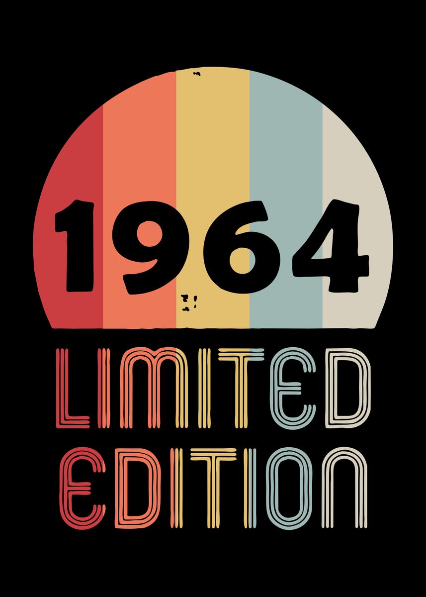 '1964' Poster, picture, metal print, paint by riyadi elyas rahmadi ...