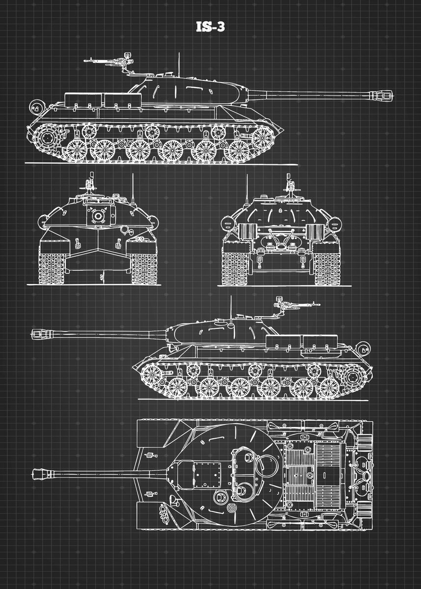 'IS 3' Poster, picture, metal print, paint by RickyEKelly | Displate