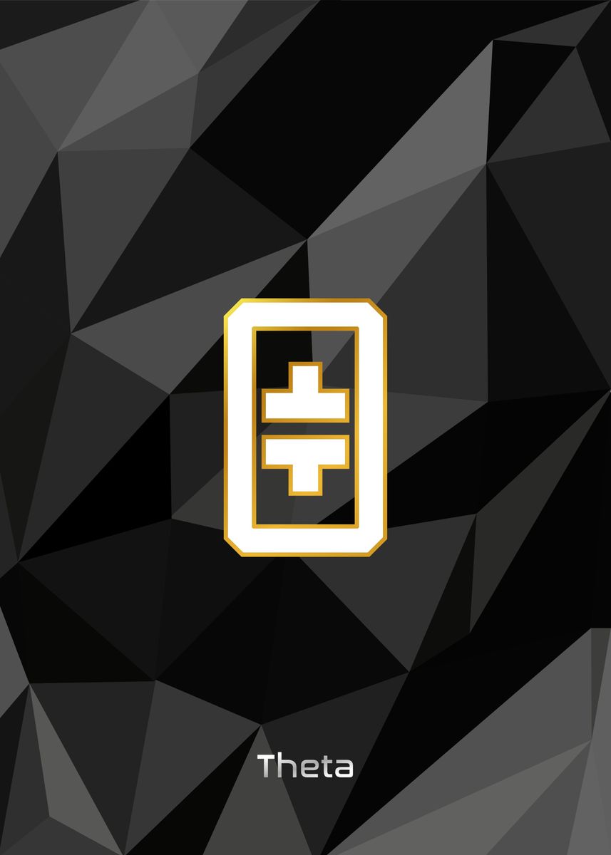 'theta' Poster, picture, metal print, paint by Top Collection Metalic ...