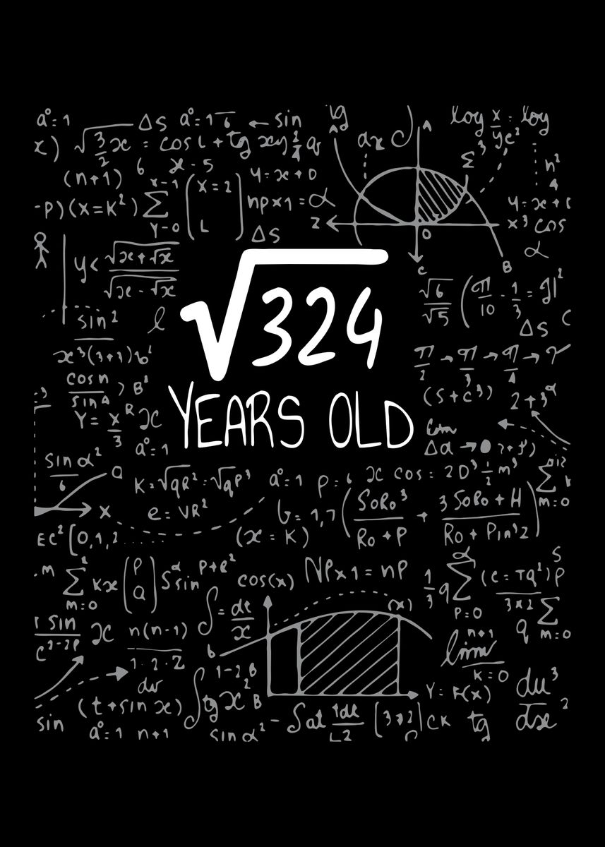 '324 Years Old' Poster, picture, metal print, paint by riyadi elyas ...