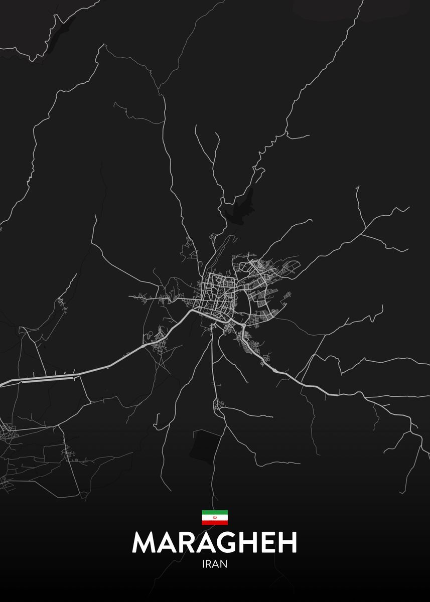 'Maragheh IR' Poster by IMR Designs | Displate