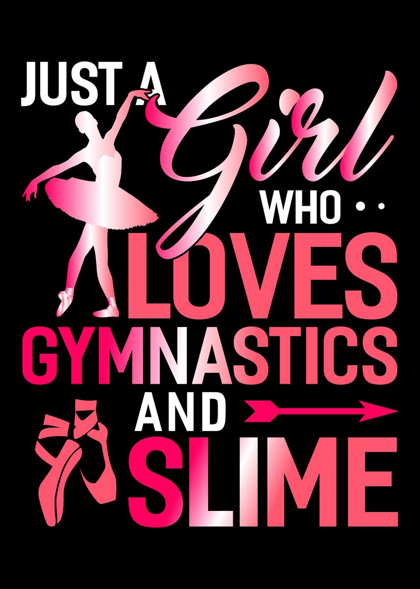 'Tumbling Gymnastics' Poster, picture, metal print, paint by Christian ...