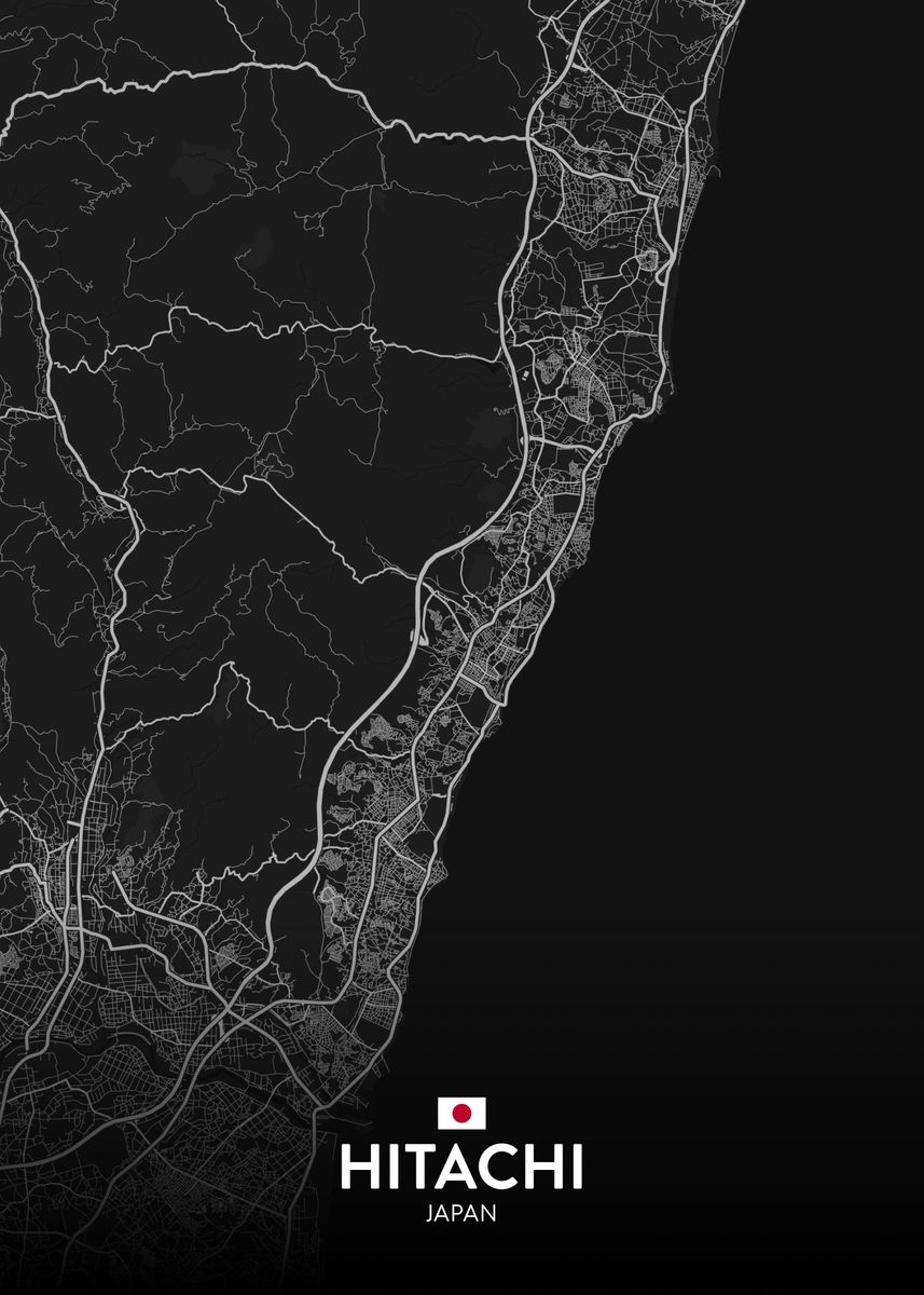 'Hitachi JP' Poster, picture, metal print, paint by IMR Designs | Displate