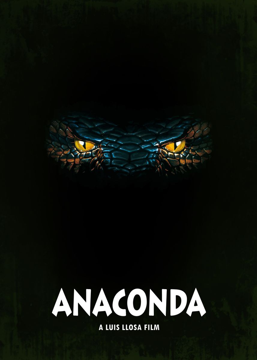 'Anaconda' Poster, picture, metal print, paint by Bo Kev | Displate