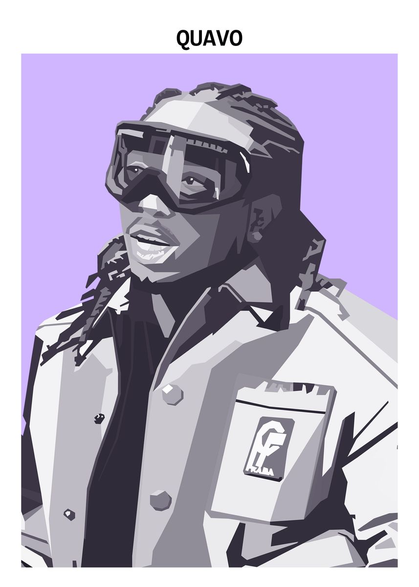 'Quavo Rapper' Poster by NGUYEN DINH LONG | Displate
