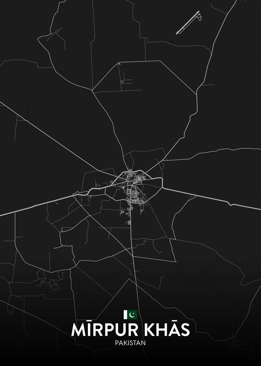 'Mirpur Khas PK' Poster by IMR Designs | Displate