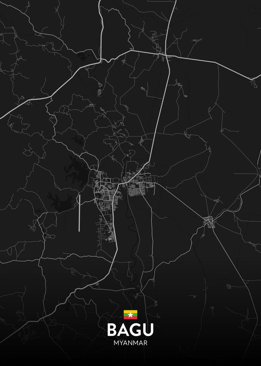 'Bagu MM' Poster, picture, metal print, paint by IMR Designs | Displate