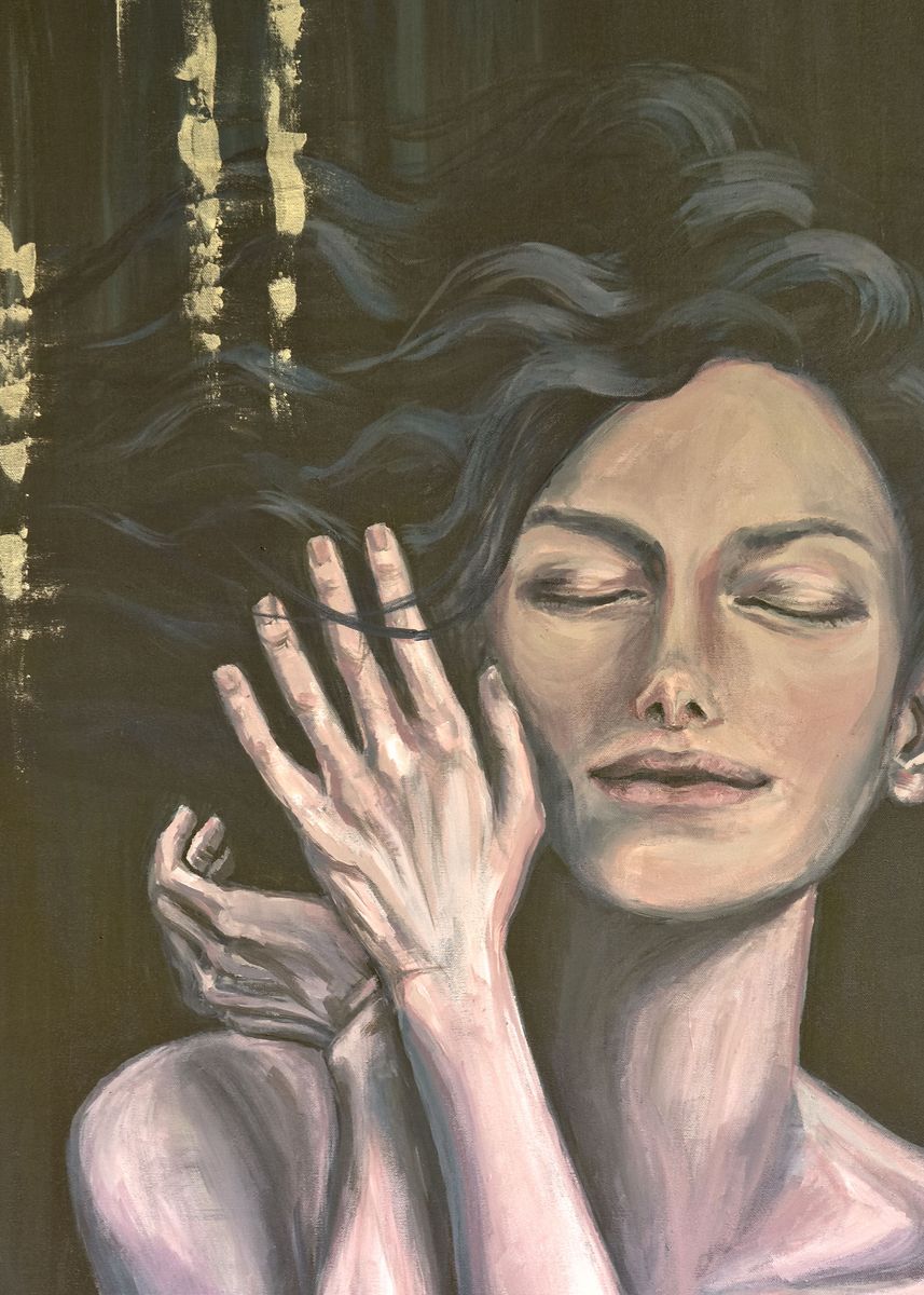 'Moon muse' Poster by Artmoods TP | Displate