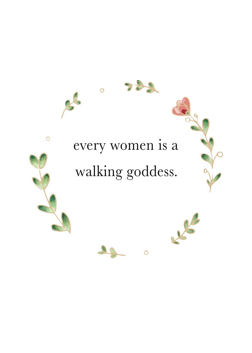 'Goddess' Poster by Neon Moon | Displate