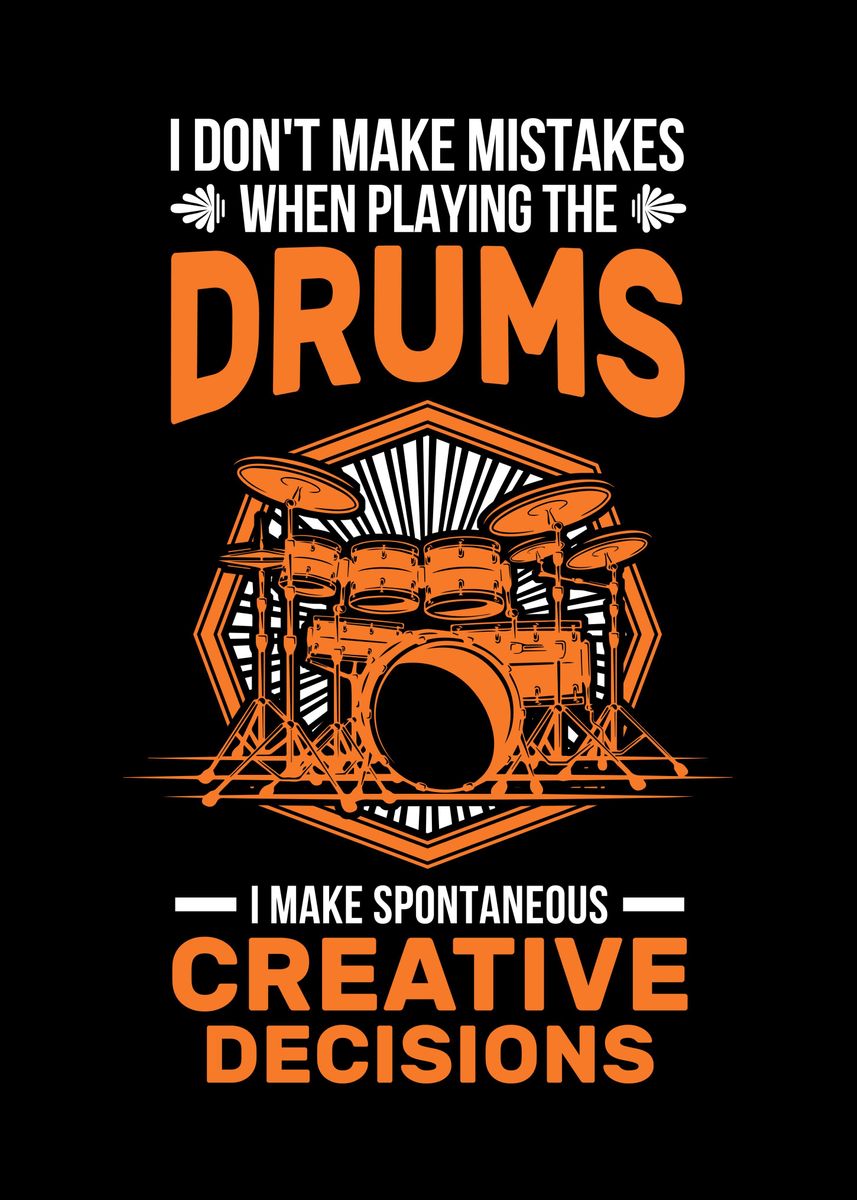 'Drums Drummer' Poster, picture, metal print, paint by FavoritePlates ...