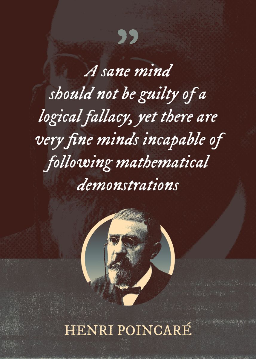 'A sane mind should not be ' Poster, picture, metal print, paint by ...